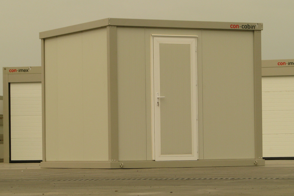 FLATPACKED SINGULAR DEMOUNTABLE CONTAINERS. Teknikcon Living Containers